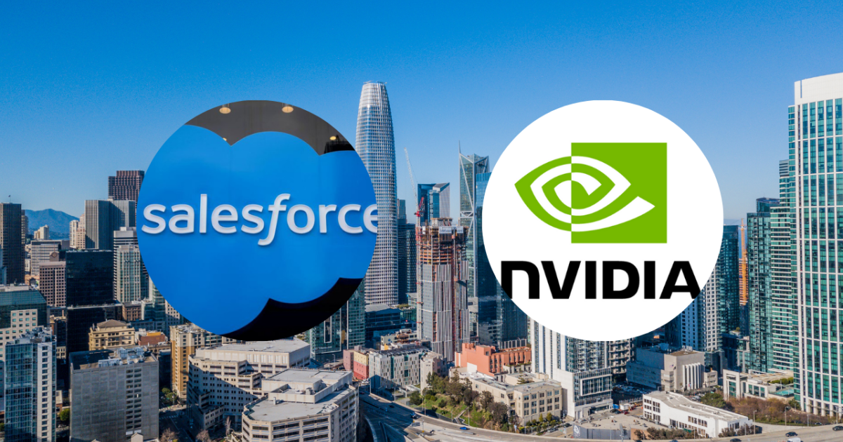 Salesforce y NVIDIA se unen para revolucionar el software empresarial con IA avanzada